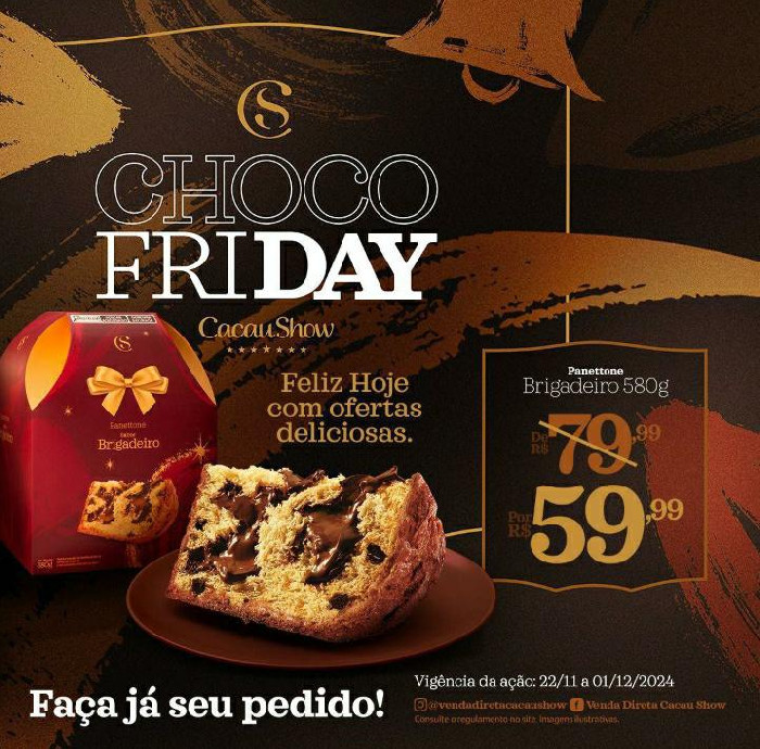 APROVEITE A CHOCO FRIDAY DA CACAU SHOW :: ariltonbrito.com